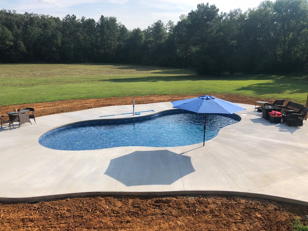 Conner pool project - Traditional - Pool - Other - by Lake Guntersville ...