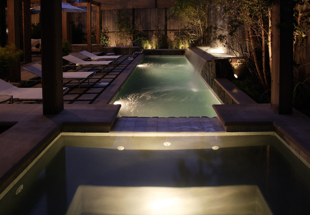 Contemporary Jacuzzi - Contemporary - Pool - Chicago - by Krugel ...