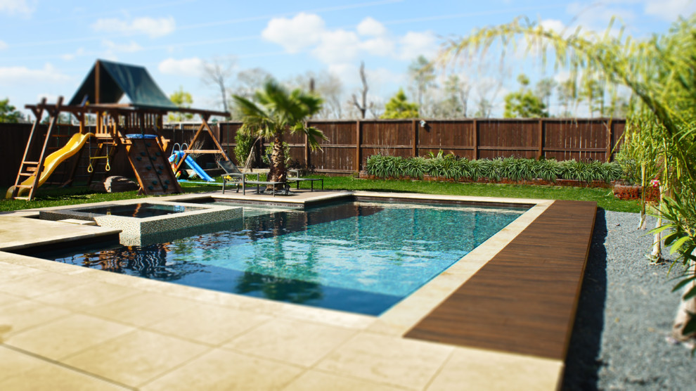 Contemporary/Modern Pool - Contemporary - Pool - Houston - by Innova ...