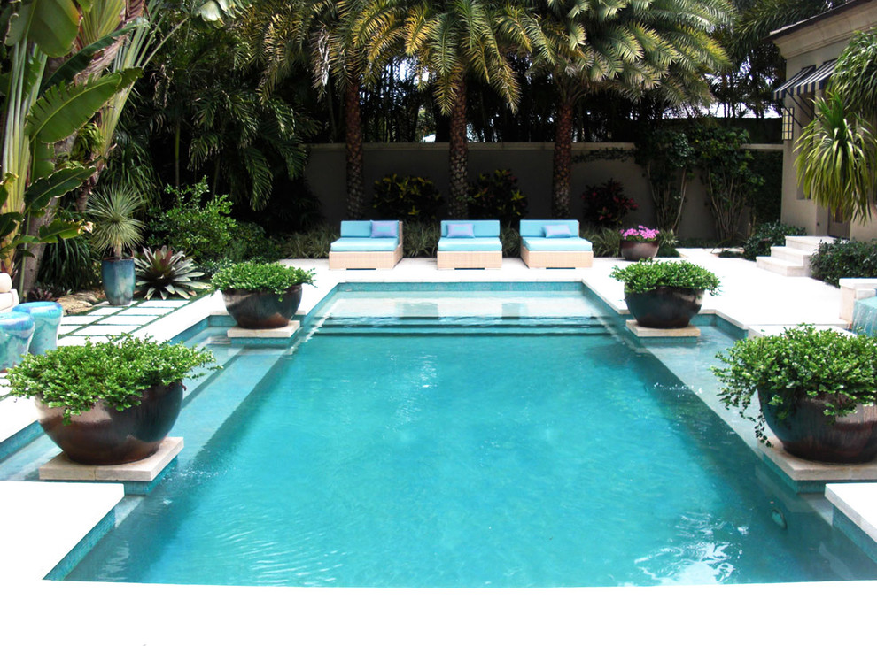 Contemporary Pool - Contemporary - Pool - Miami - by Krent Wieland ...