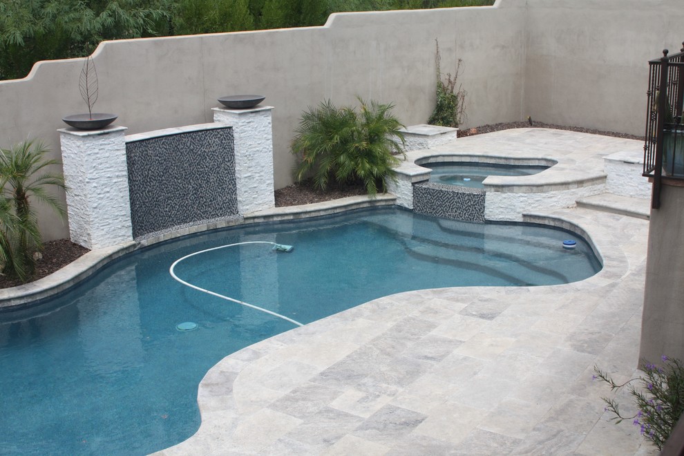Contemporary Pool Redesign - Contemporary - Pool - Phoenix - by Rocket ...