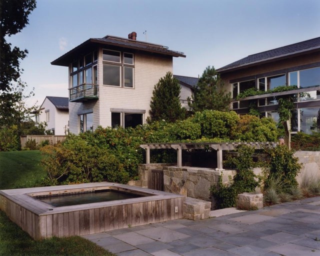 Contemporary Quarters Hot Tub - Contemporary - Swimming Pool & Hot Tub - Portland Maine - by ...