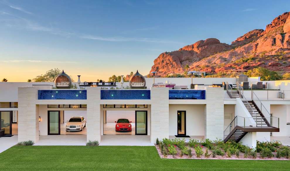 Contemporary Roof Top Pool - Contemporary - Pool - Phoenix - by Red ...