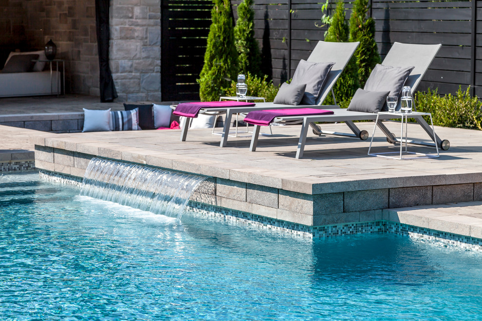 Contemporary Style Poolside - Contemporary - Pool - Other | Houzz