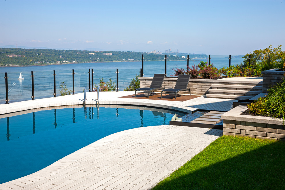 Contemporary Style Poolside - Contemporary - Pool - Other | Houzz