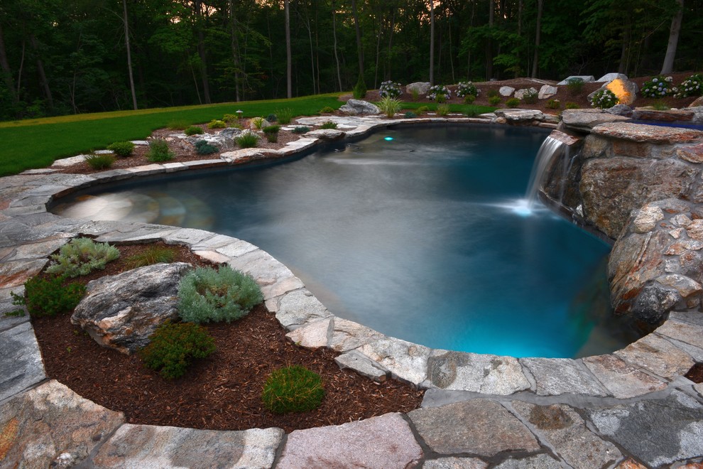 Cool Quarry I Newtown, CT - Rustic - Pool - New York - by Total Pool ...
