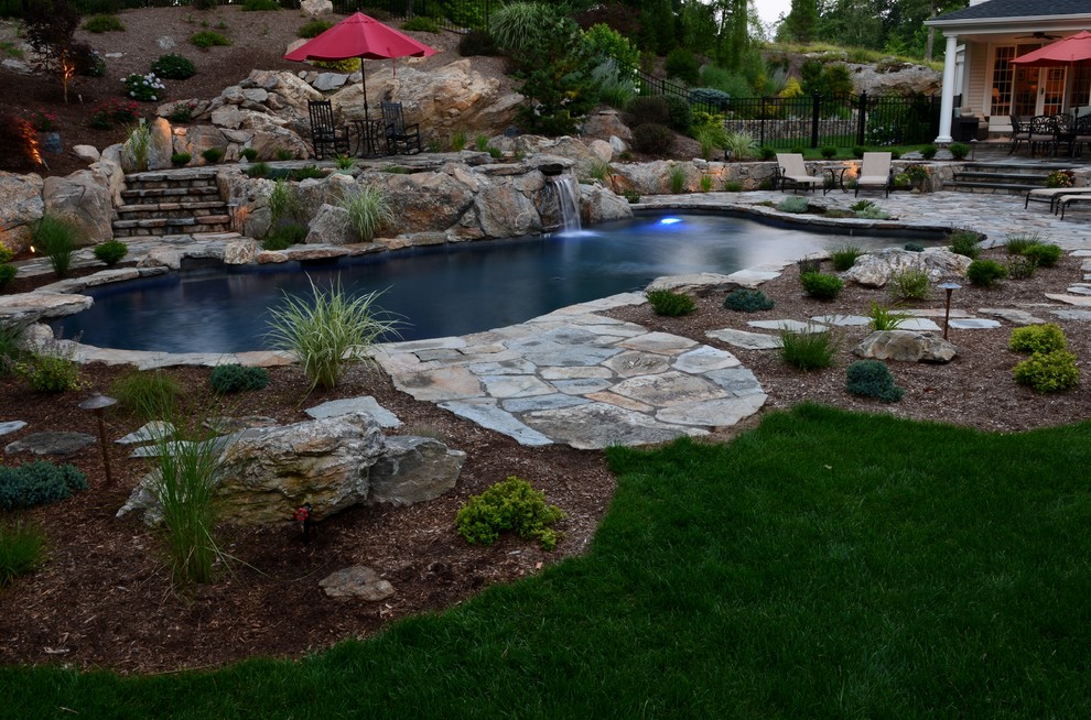 Cool Quarry I Newtown, CT - Rustic - Pool - New York - by Total Pool ...