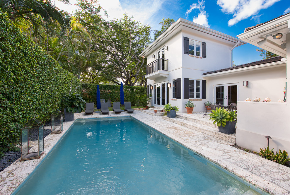 Coral Gables Addition/ Major Renovation - Contemporary - Pool - Miami ...