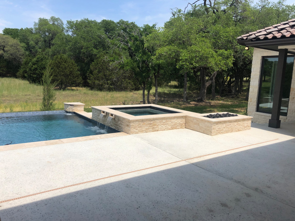 Cordillera Ranch Pool and Spa - Traditional - Pool - Austin - by ...