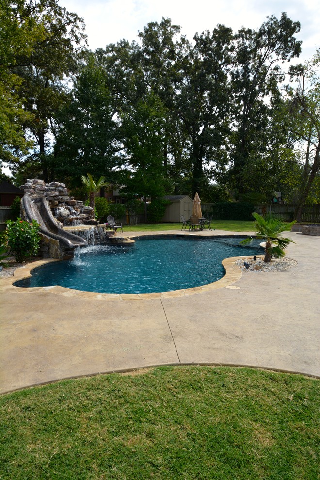 Cotabush - Rustic - Pool - Little Rock - by Parrot Bay Pools & Spas | Houzz