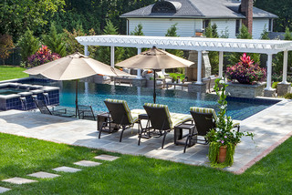 Country Club Living - Traditional - Pool - New York - by Mierop Design ...