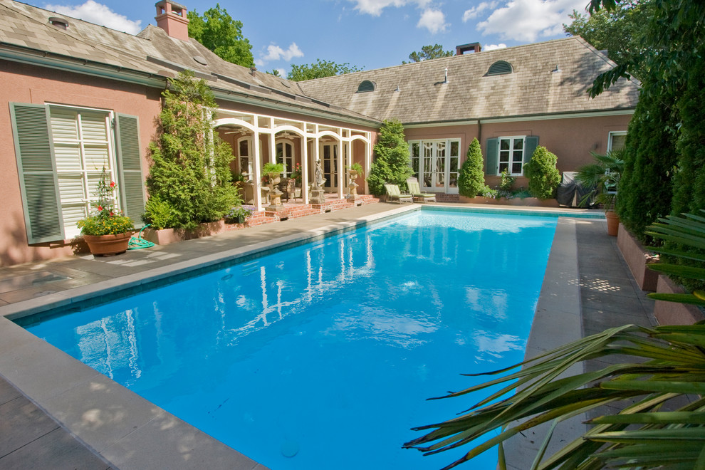 Country Club Pool & Arbor - Traditional - Pool - Little Rock - by 3wire ...