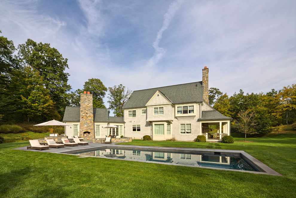 Country Swimming Pool - Traditional - Pool - New York - by Shoreline ...
