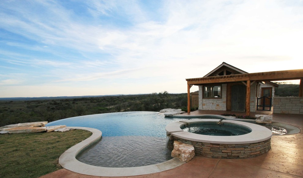 Country Views - Traditional - Pool - Austin - by Austin Pool Designs ...