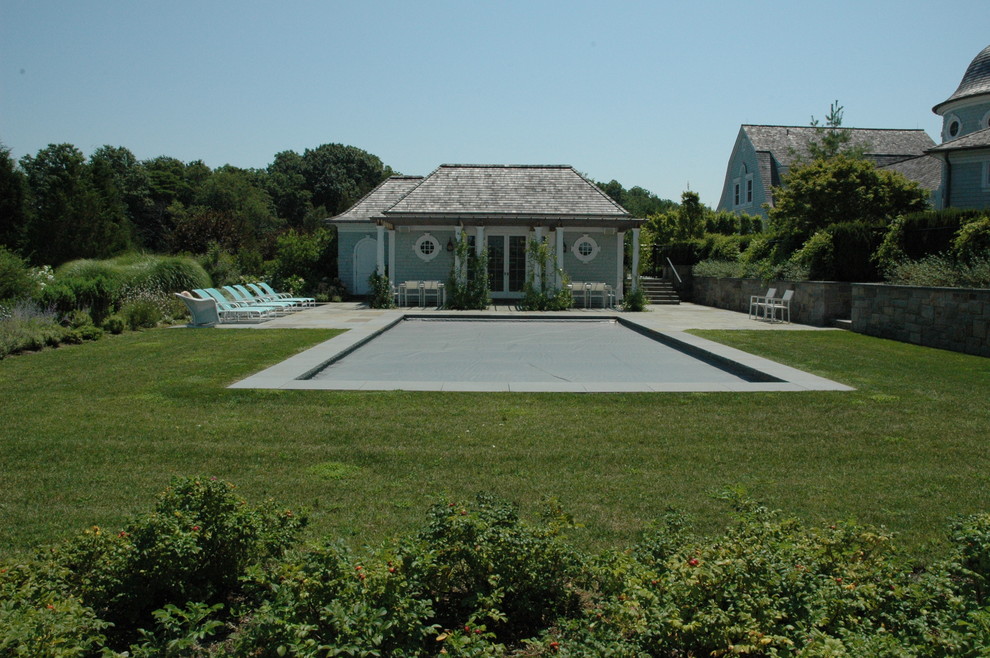 Cove Neck pool and spa - Traditional - Pool - New York - by Haven Pools ...