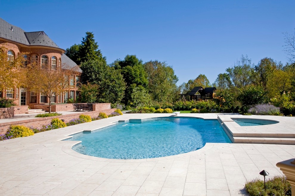 Covered Pool Veranda and Interior Renovations - Traditional - Pool ...