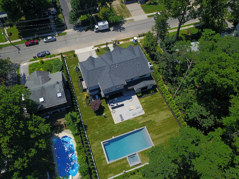 Cresskill East - Mediterranean - Pool - New York - by Mufson Landscape ...