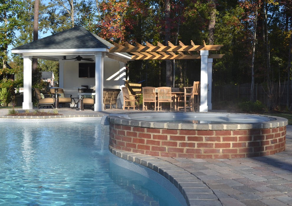 Cunningham Residence - Modern - Pool - Charlotte - by TG&R Landscape ...