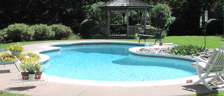 Custom Backyard Pool Portfolio - Modern - Pool - New York - by Aqua ...
