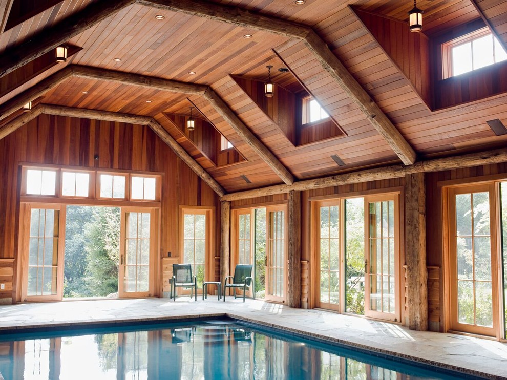 Custom Home 4 - Rustic - Pool - Bridgeport - by Wojnarowski & Sons ...