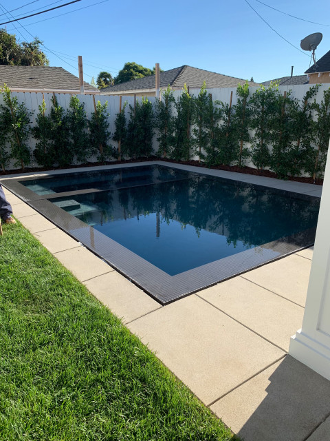 Pool and Hardscape - Contemporary - Pool - Los Angeles - by Liebo ...