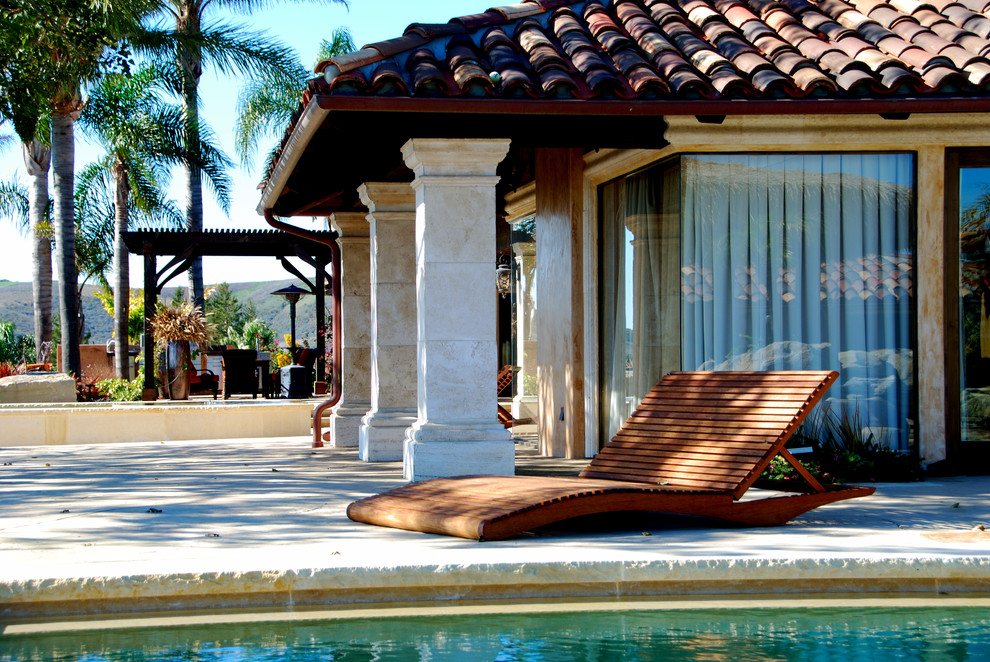 Custom Home in Santa Barbara - Mediterranean - Pool - Santa Barbara ...