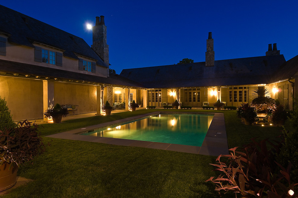 Custom Homes - Traditional - Pool - Other - by Jack Arnold Companies ...