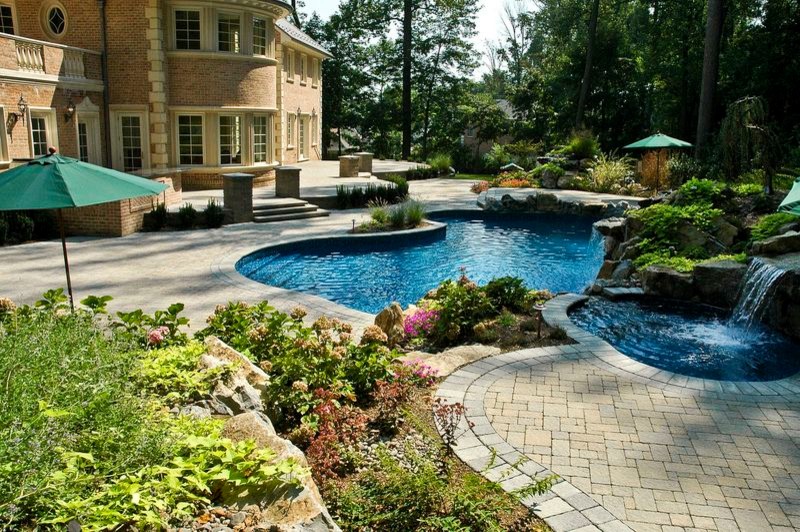 Custom In-ground Spa - Traditional - Pool - New York - by Best Hot Tubs ...