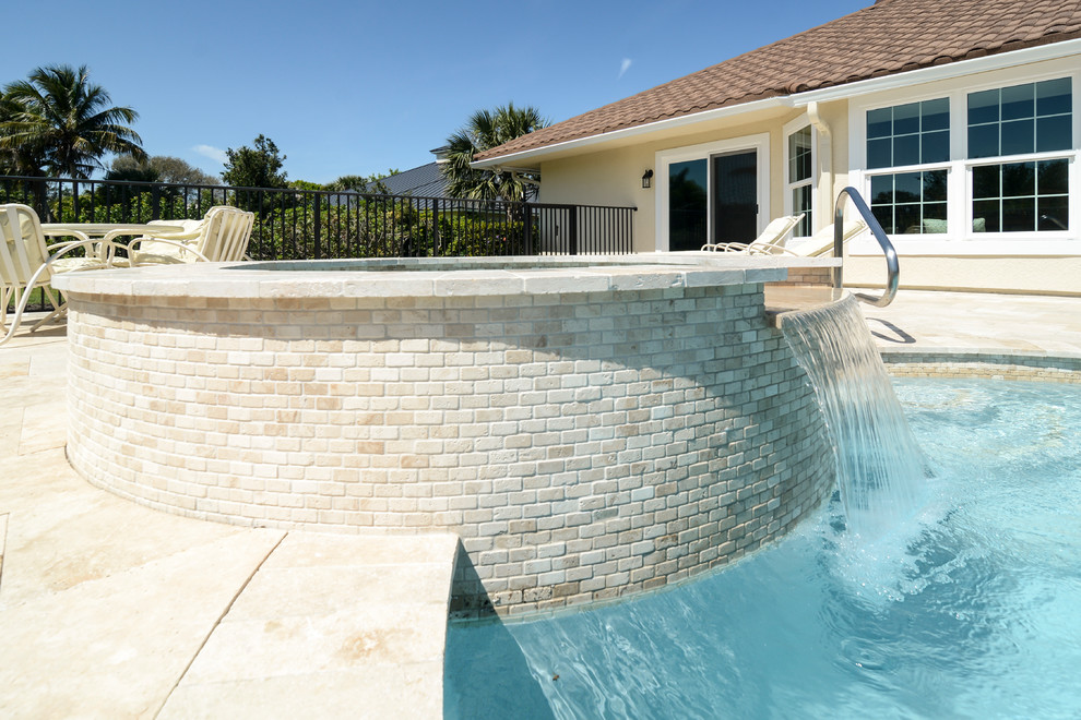Custom Pool and Spa Residence K - Contemporary - Pool - Miami - by Apex ...