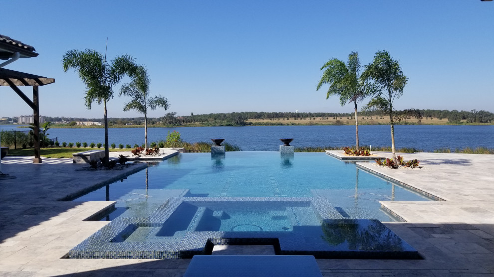 Custom Pool Designs - Pool - Orlando - by Luxury Homes & Pools, Inc ...