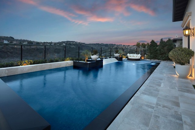 Custom Pool - Moderne - Piscine - Orange County - par Foxterra Design ...