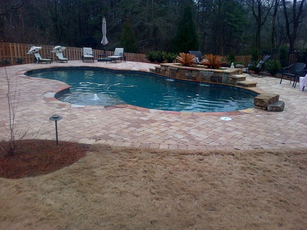 Custom Pools - Modern - Pool - Atlanta - by Ocean Blue Pools LLC | Houzz