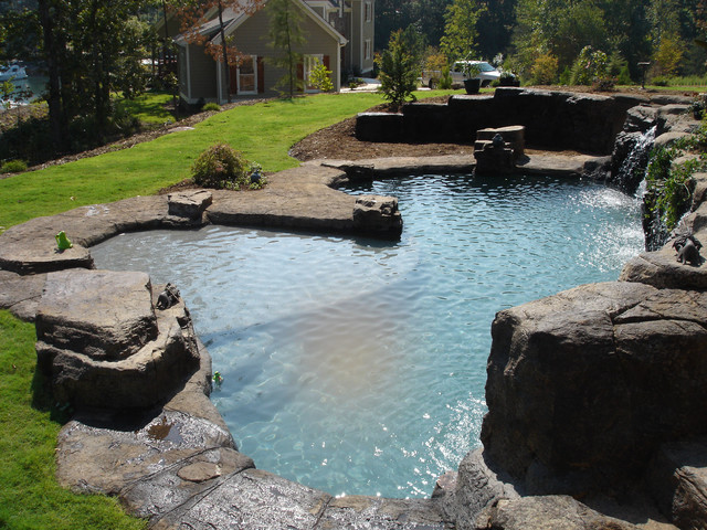 Custom Pools - Beach Style - Pool - Seattle - by Rock & Water, LLC ...