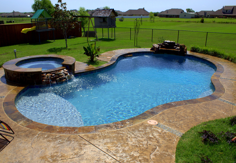Custom Pools - Traditional - Pool - Dallas - by User | Houzz