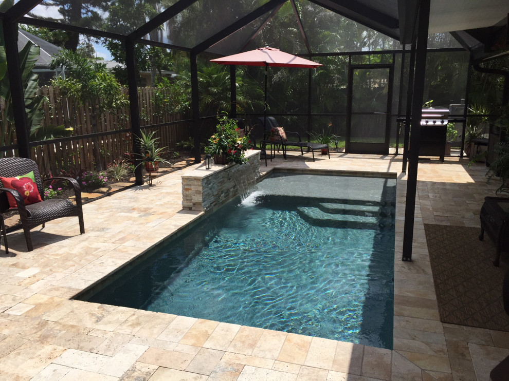 Custom Shotcrete Pools - Pool - Tampa - by Indigo Pool Patio BBQ | Houzz