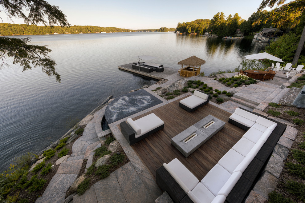 Custom Spa - Muskoka - Contemporary - Pool - Toronto - by Solda Pools ...