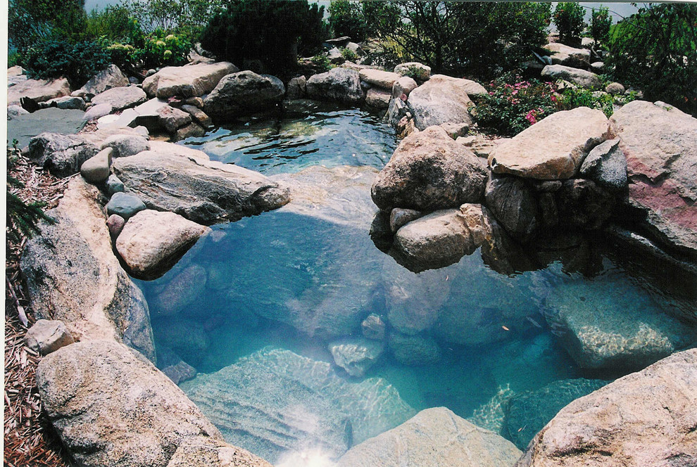 Custom Spas - Traditional - Pool - Other - by Common Ground Landscapes ...