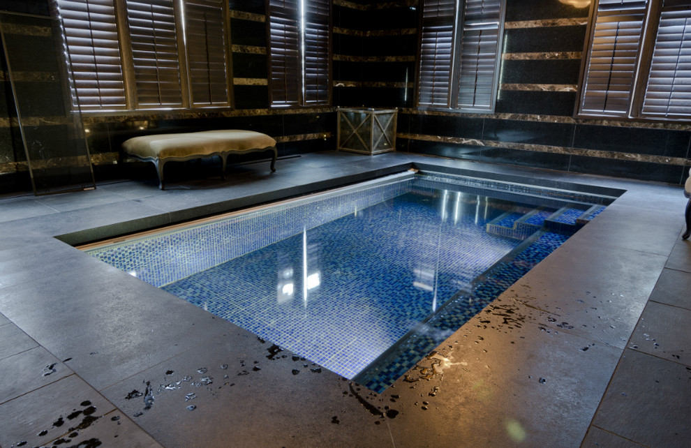 Custom Swim Spa - Contemporary - Pool - Calgary - by Master Pools by ...