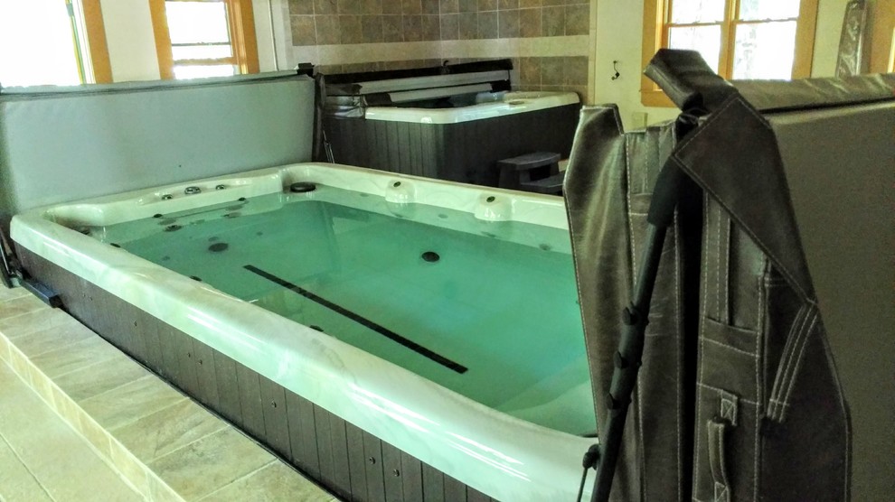 Custom Swim Spa - Traditional - Pool - Other - by Waterworks Pool & Spa ...