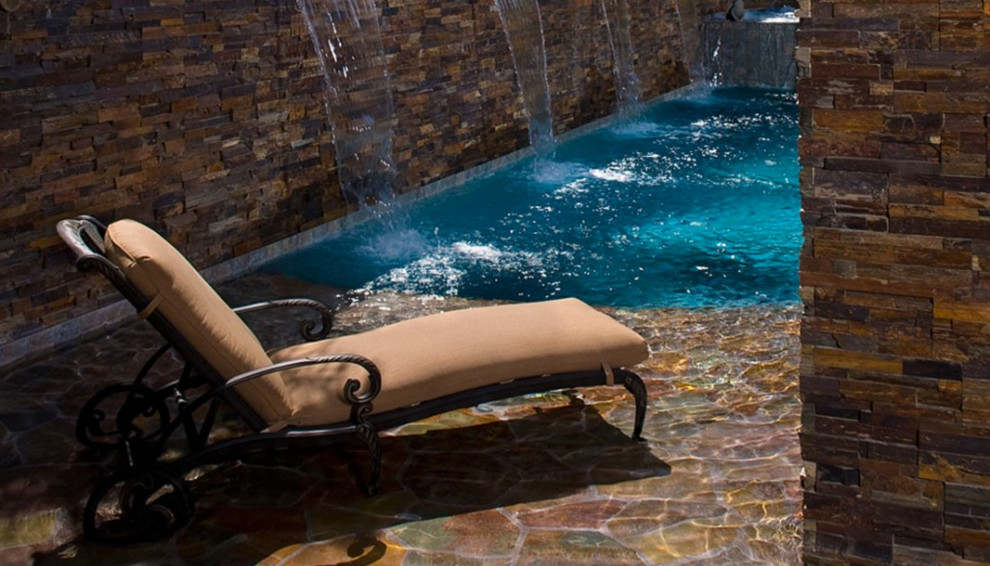 Custom Swimming Pool Features - Contemporary - Pool - Miami - by ...