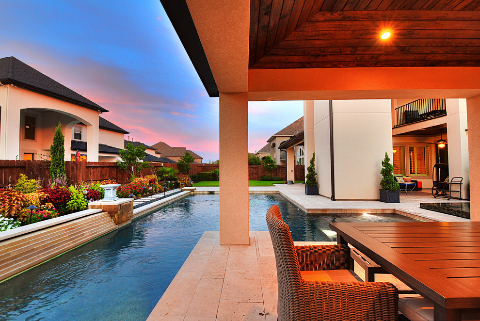 Custom Swimming Pool in Katy Texas - Modern - Pool - Houston - by ...
