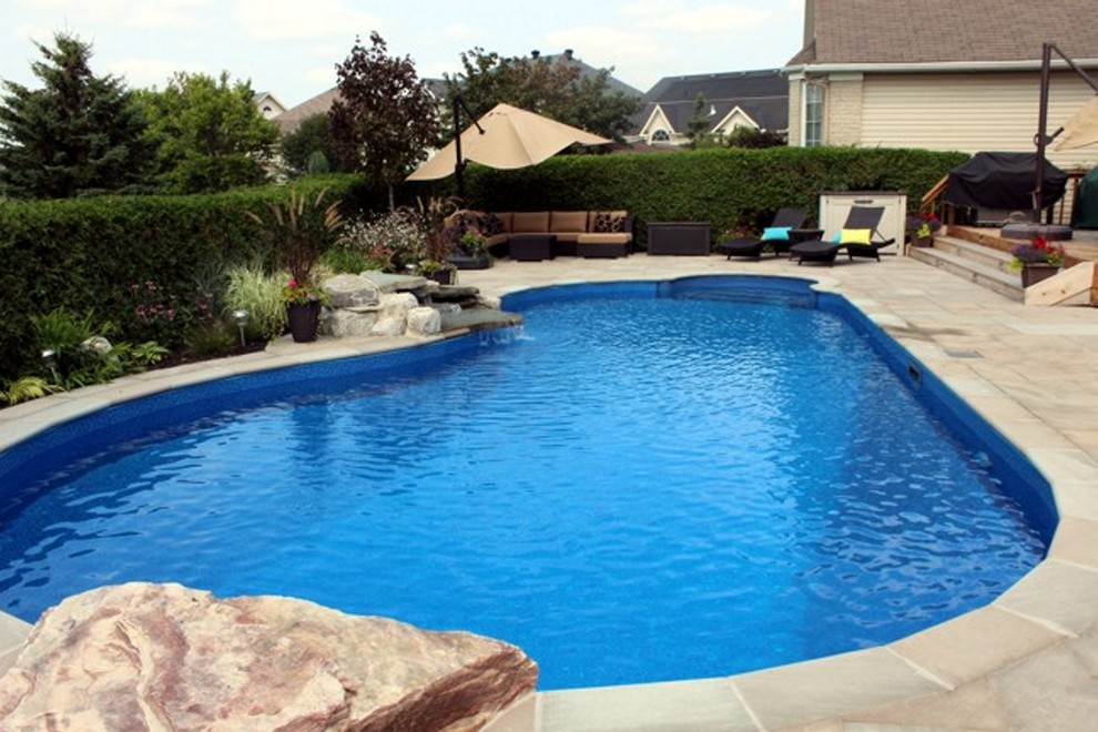 Custom Swimming Pool - Traditional - Pool - Ottawa - by Mallette ...