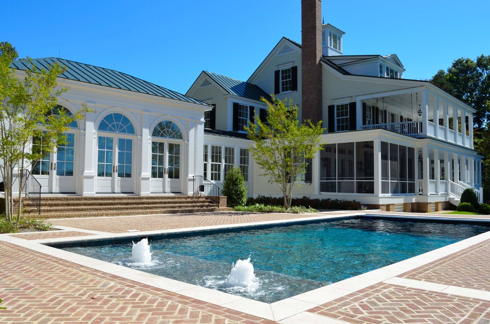 Custom Swimming Pools - Traditional - Pool - DC Metro - by Aqua Pools ...