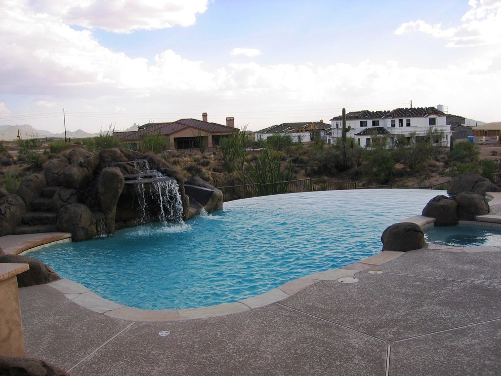Custom Swimming Pools - Traditional - Pool - Phoenix - by Shasta Pools ...