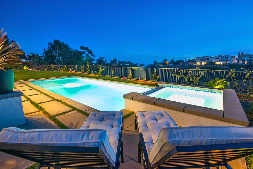 Custom Traditional Coastal Colonial Home - Traditional - Pool - Los ...