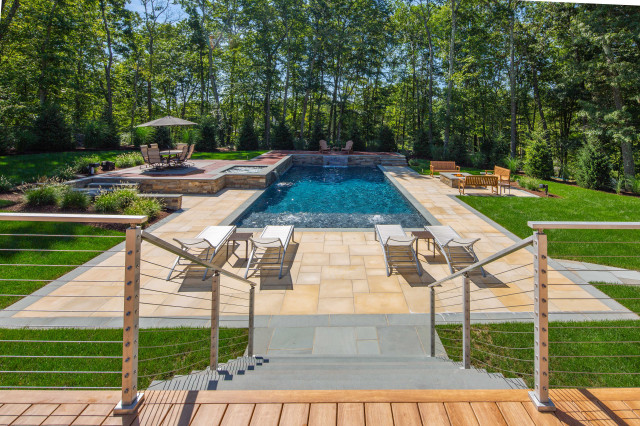 Cutting Edge Pool Design - Contemporary - Pool - New York - by Total ...