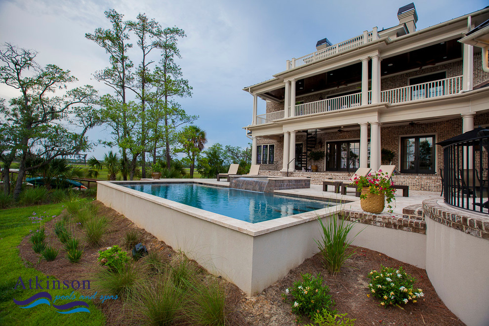 Daniel Island River Retreat - Traditional - Pool - Charleston - by Josh ...