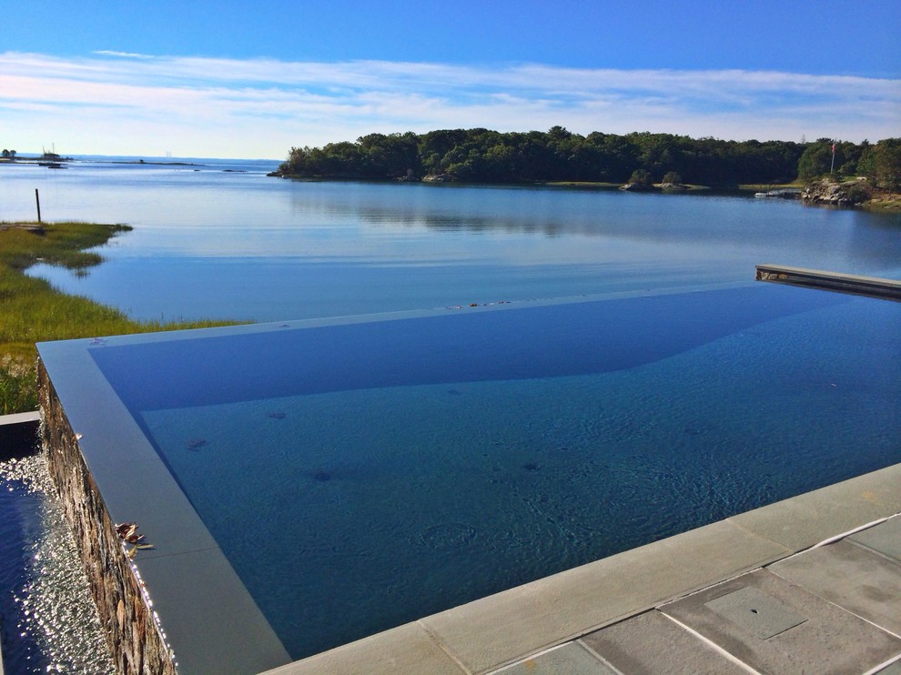 Darrah Project - Darien - Modern - Pool - New York - by Swimm Pools Inc ...