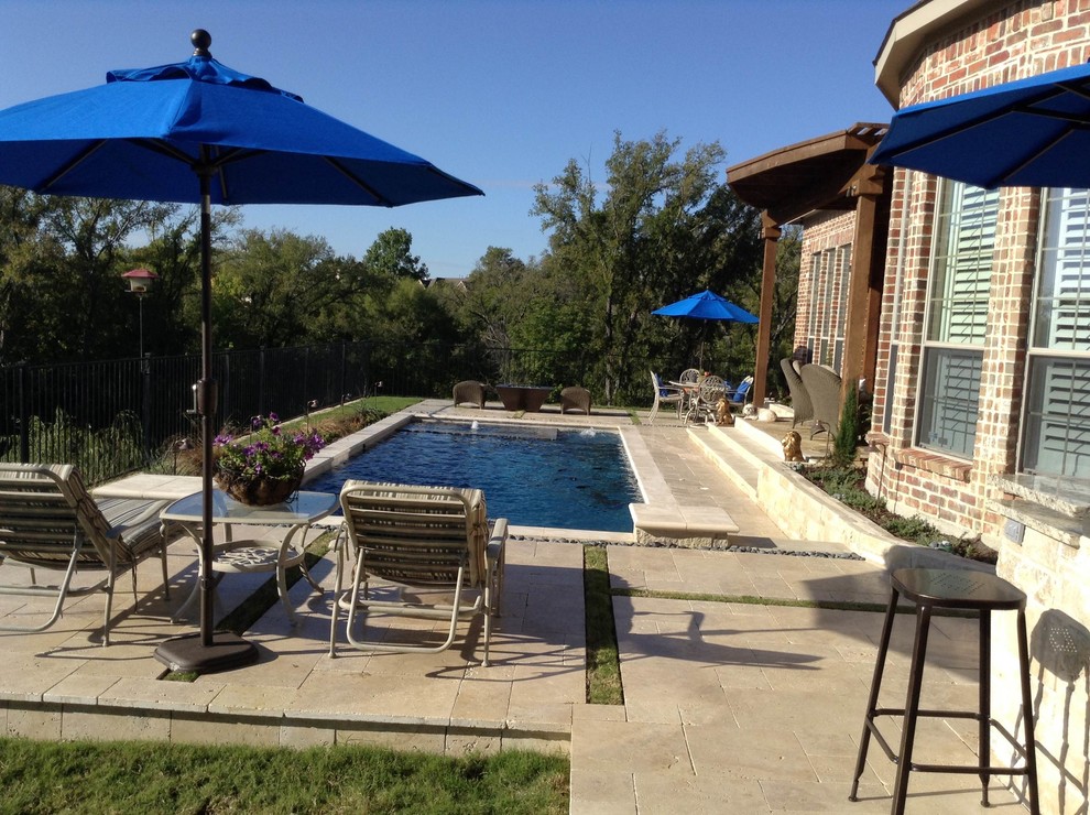 Deans Residence - Geometric Pool - Modern - Pool - Dallas - by Foley ...