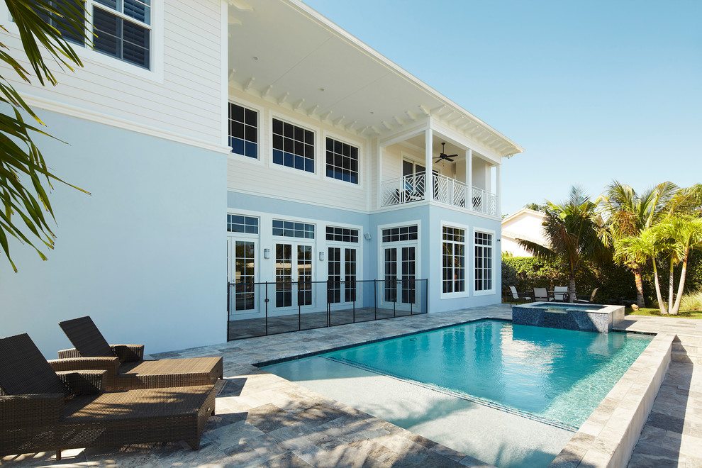 Delray Beach Key West Style - Tropical - Pool - Miami - by Architect ...